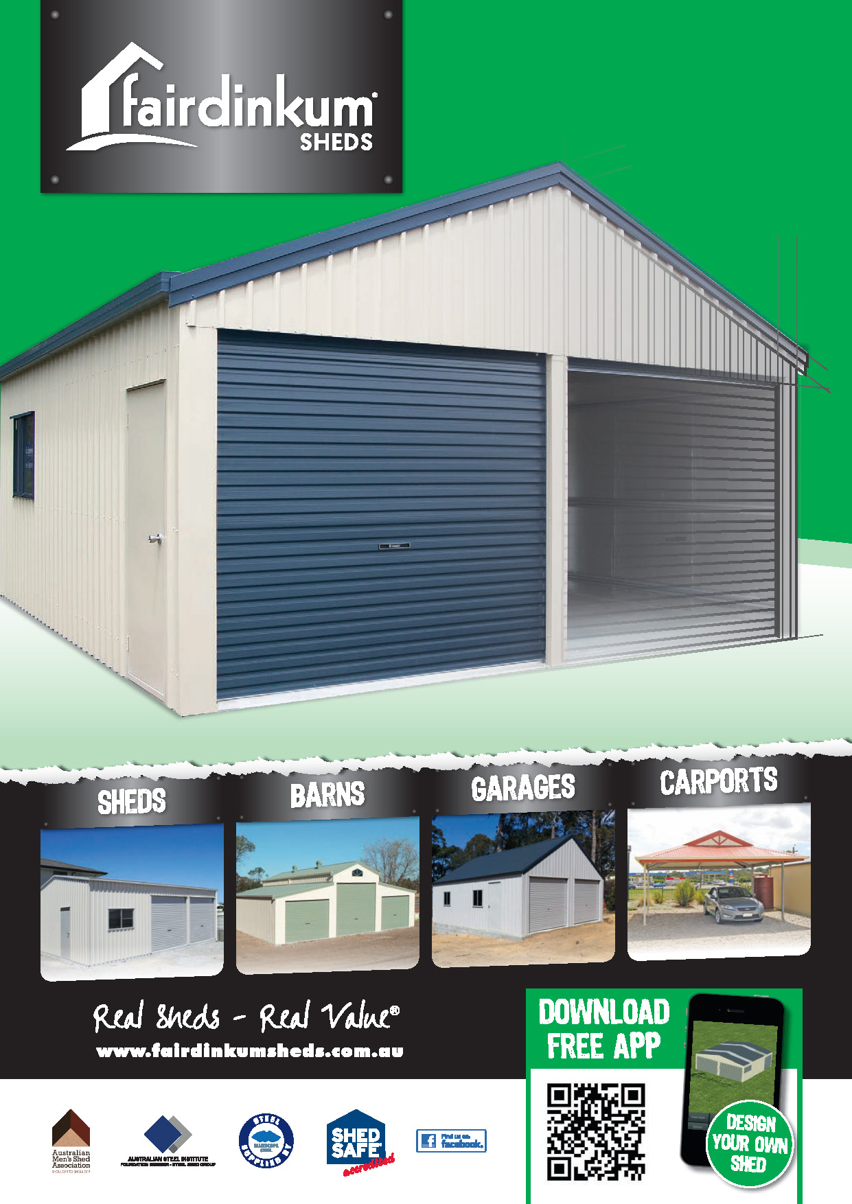 Fair Dinkum Sheds Catalogue Brochures Prices PDF