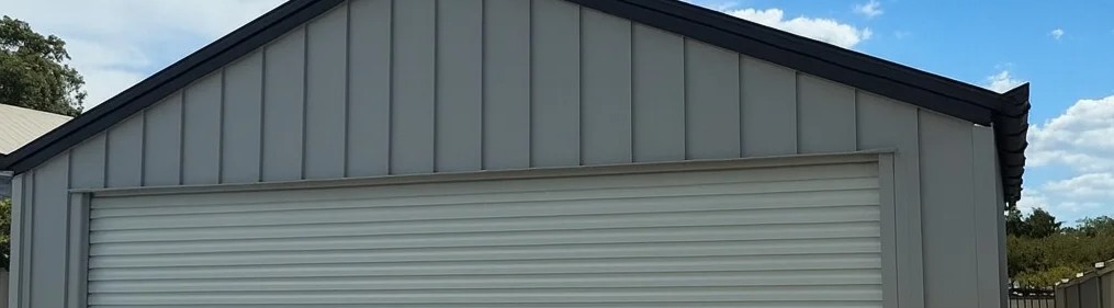 COLORBOND® Matt Shale Grey Shed Toowoomba | Dinky Di Sheds